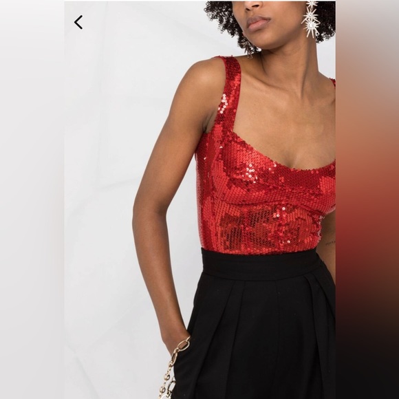 ATU Body Couture | Tops | Atu Body Couture Sequined Bodysuit | Poshmark